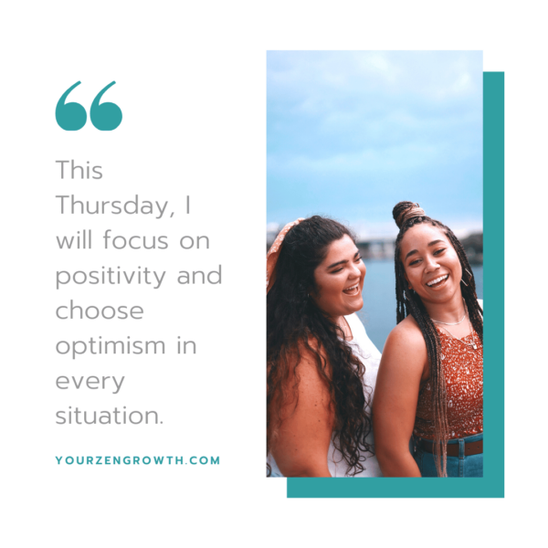 50 Positive Thursday Affirmations - Your Zen Growth